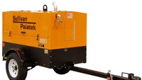 Rotary screw portable air compressor | Rental Equipment Register