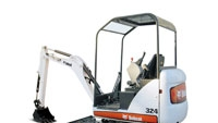 Conventional-tail-swing compact excavator | Rental Equipment Register