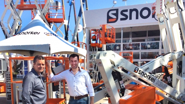 Dutch Forklift Rental Company Buys its First AWPs from Snorkel at Bauma ...