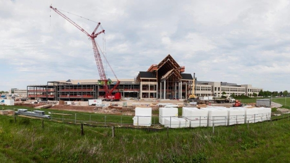 Manitowoc Crane Boosts Acuity Insurance Headquarters Expansion | Rental ...