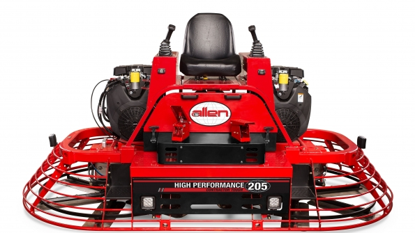 Allen Engineering Introduces HP205 Twin-Engine Ride-on Trowel | Rental ...