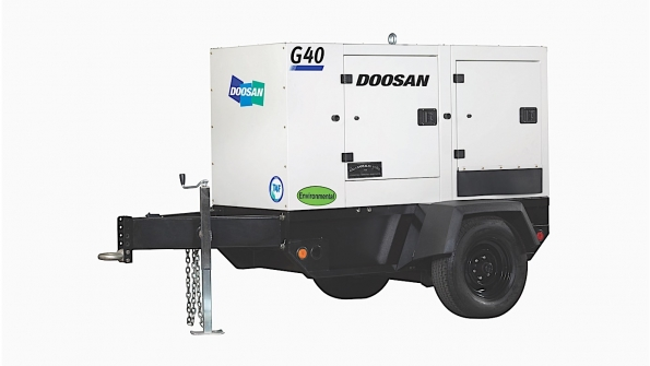 Product of the Week - Doosan G40WDO mobile generator | Rental Equipment ...