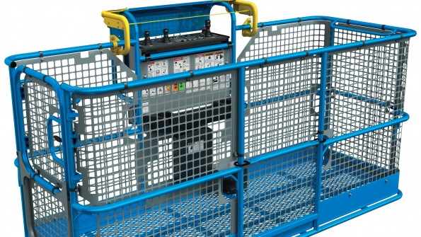 Genie Lift Guard Platform Mesh Protects From Items Falling from ...