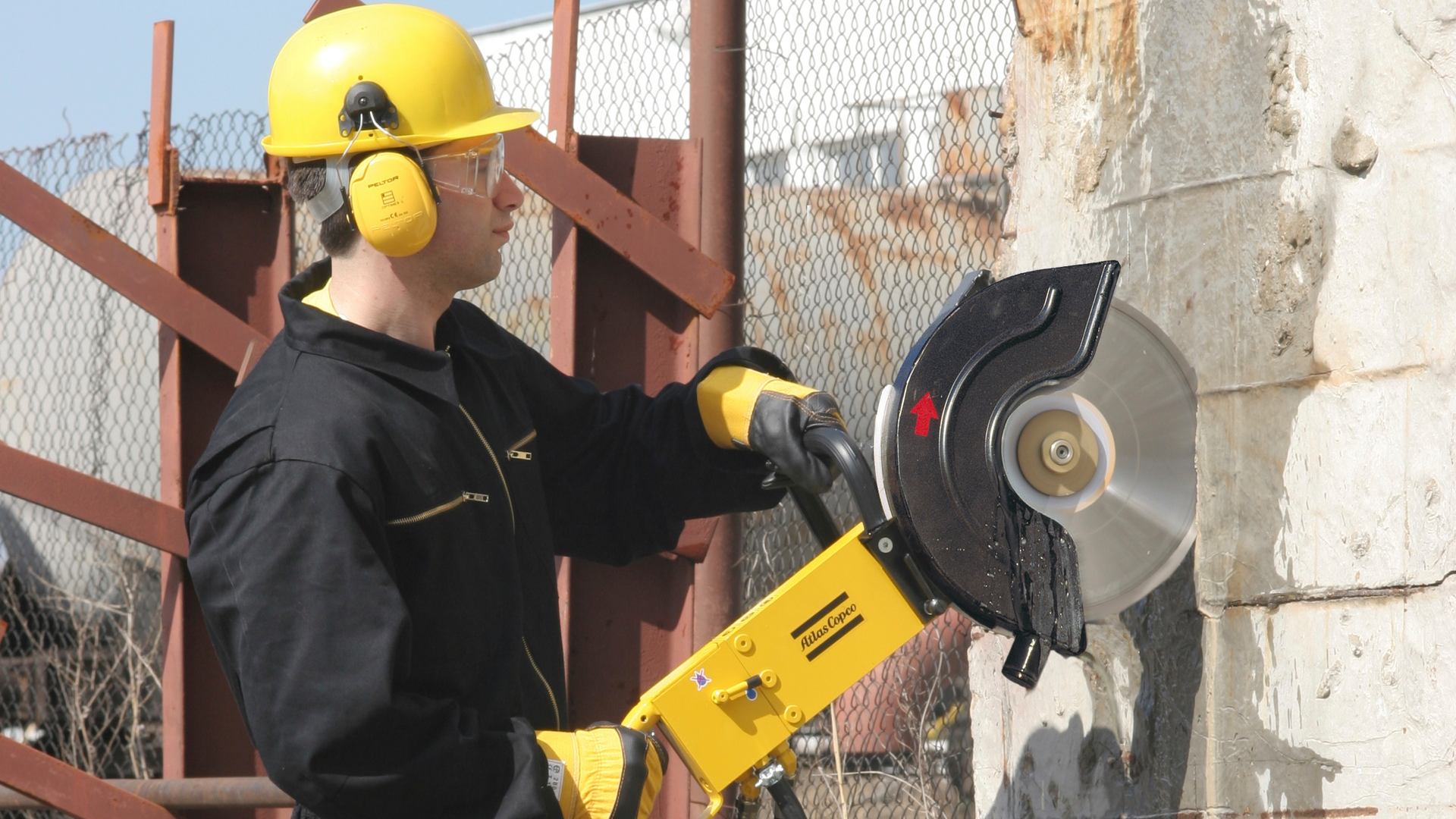 Atlas Copco LS 14 concrete saw | Rental Equipment Register