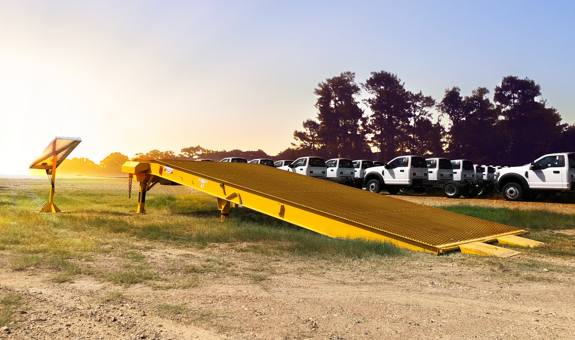 Ledwell Solar Loading Ramp | Rental Equipment Register