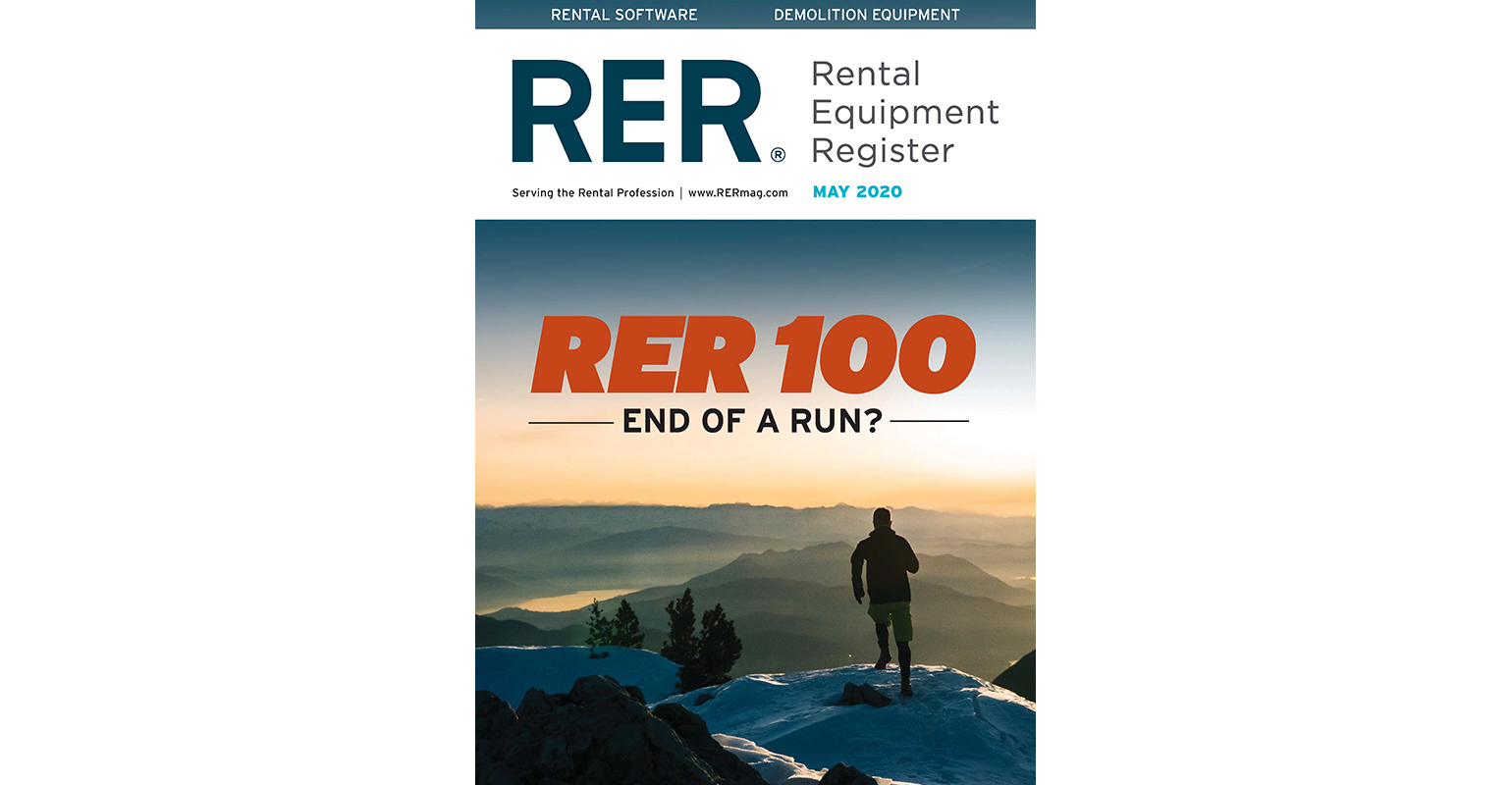 The RER 100 – End of a Run? | Rental Equipment Register