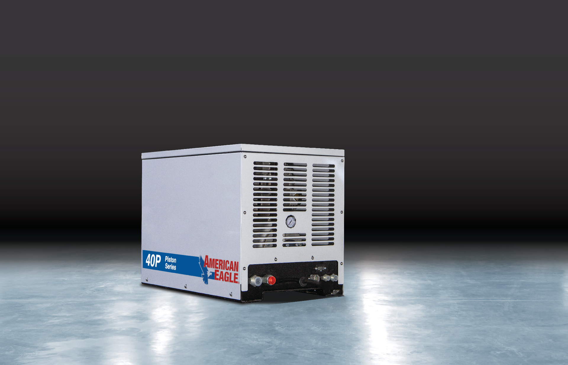 American Eagle’s 40P air compressor | Rental Equipment Register