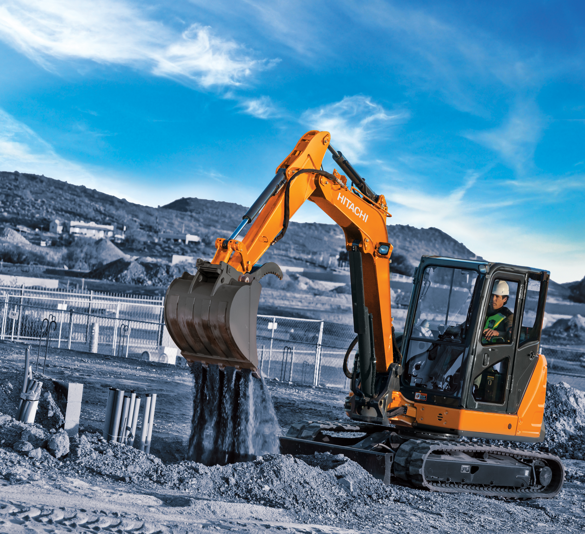 Hitachi Excavators Offer Cab or Canopy Options | Rental Equipment Register