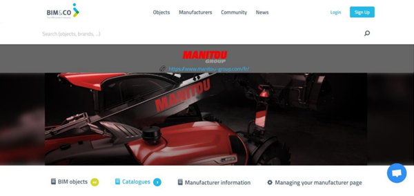 Manitou Group Partners with BIM & Co. Platform to Model its Products ...