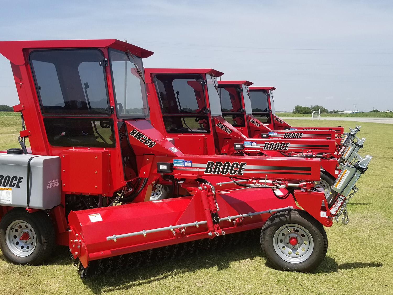 Broce Broom’s BW-26 3-Wheel Sweeper is Designed for Street Cleaning ...