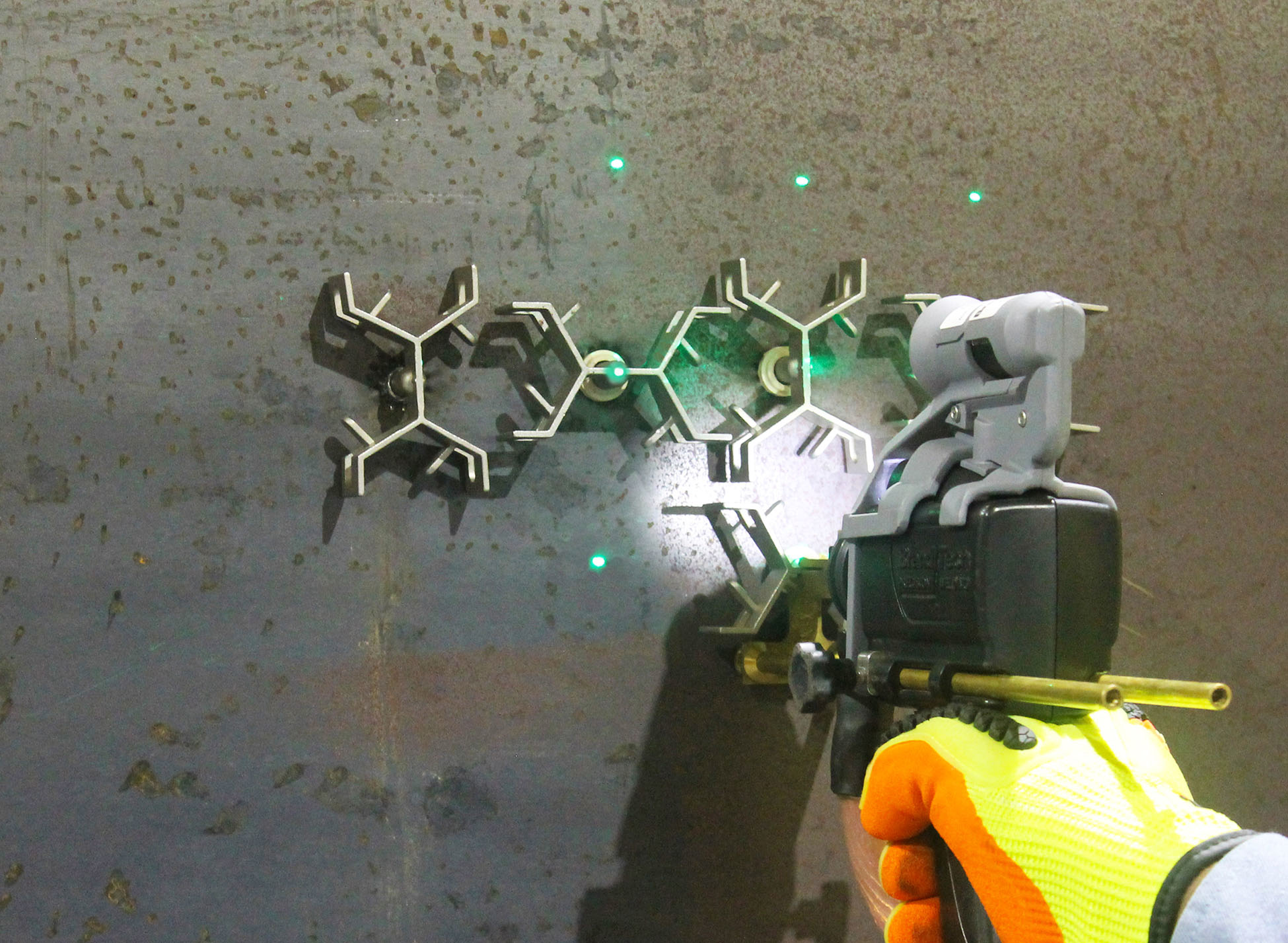 BrandSafway’s BrandTech Precision Layout System Provides Laser-Guided ...