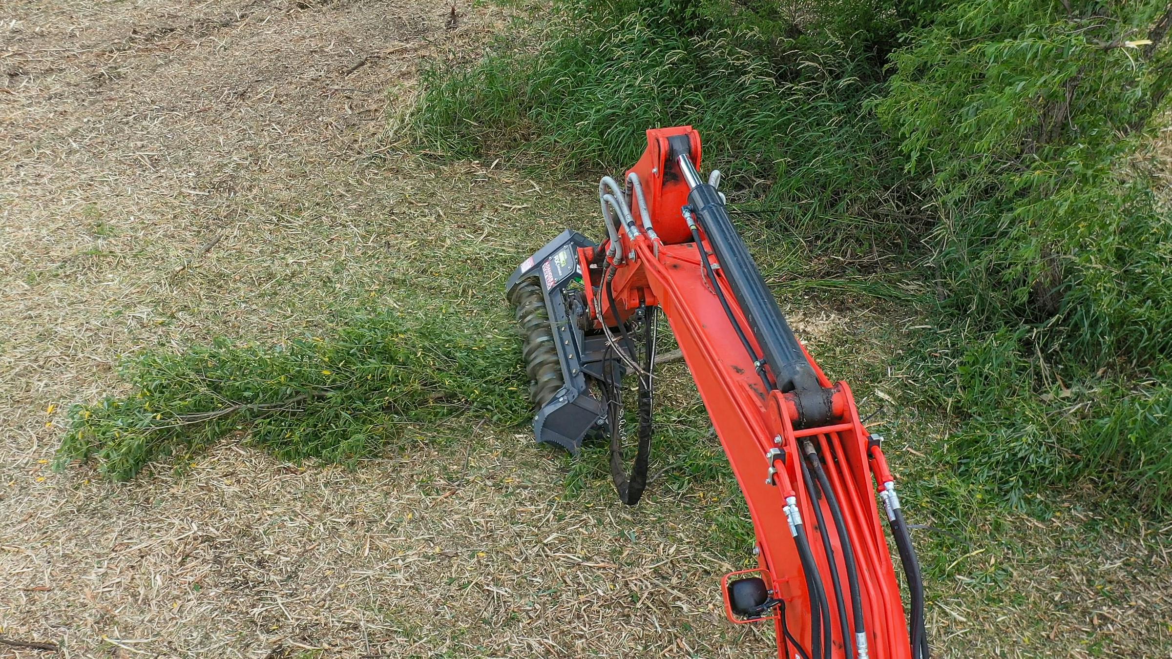 Loftness’ Battle Ax Exavator Mulching Heads Feature Rotor with Built-in ...
