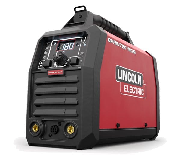 Lincoln Electric’s New Sprinter 180Si Offers Advanced TIG Functionality ...
