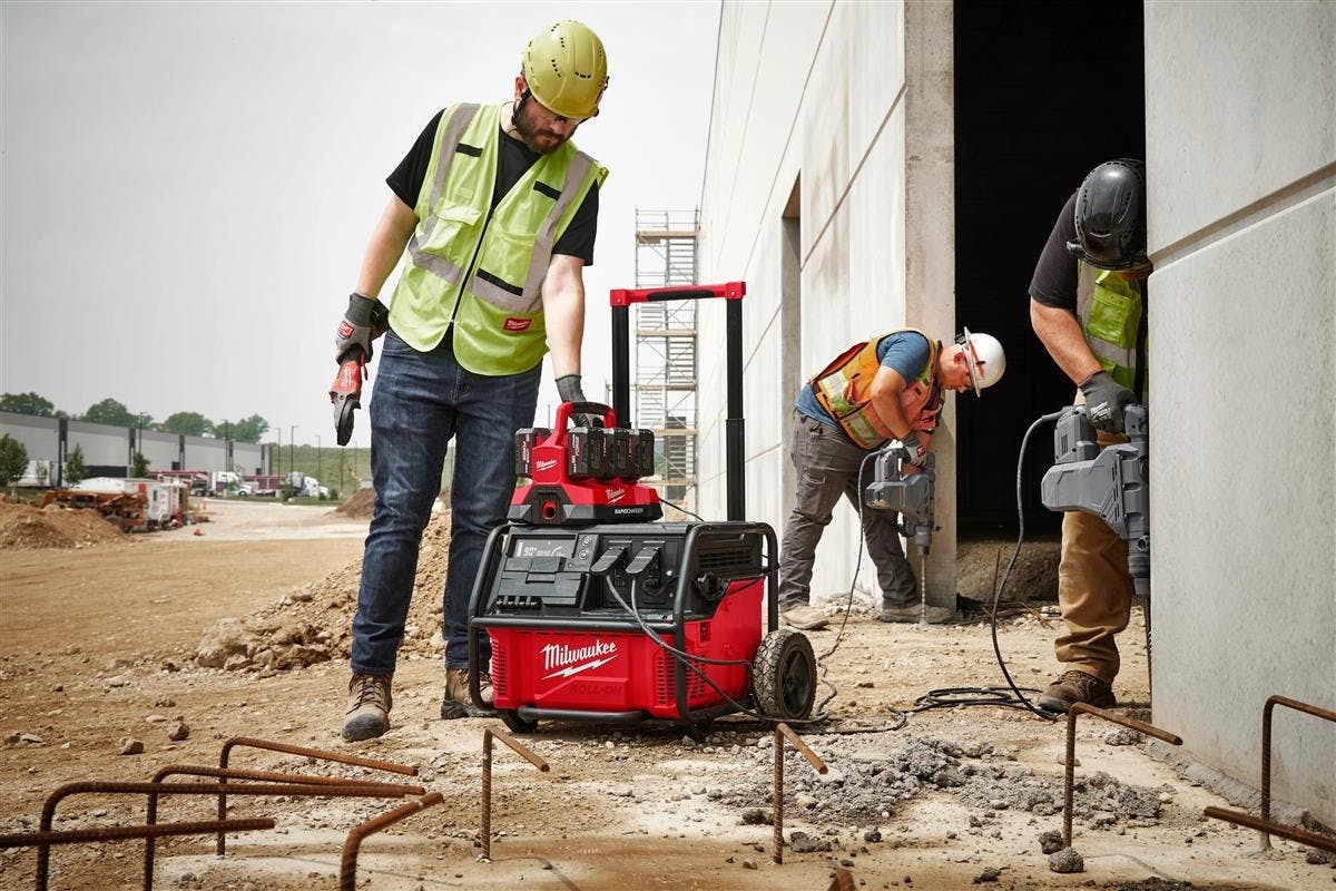 Milwaukee Tool Launches Roll-on Jobsite Power | Rental Equipment Register
