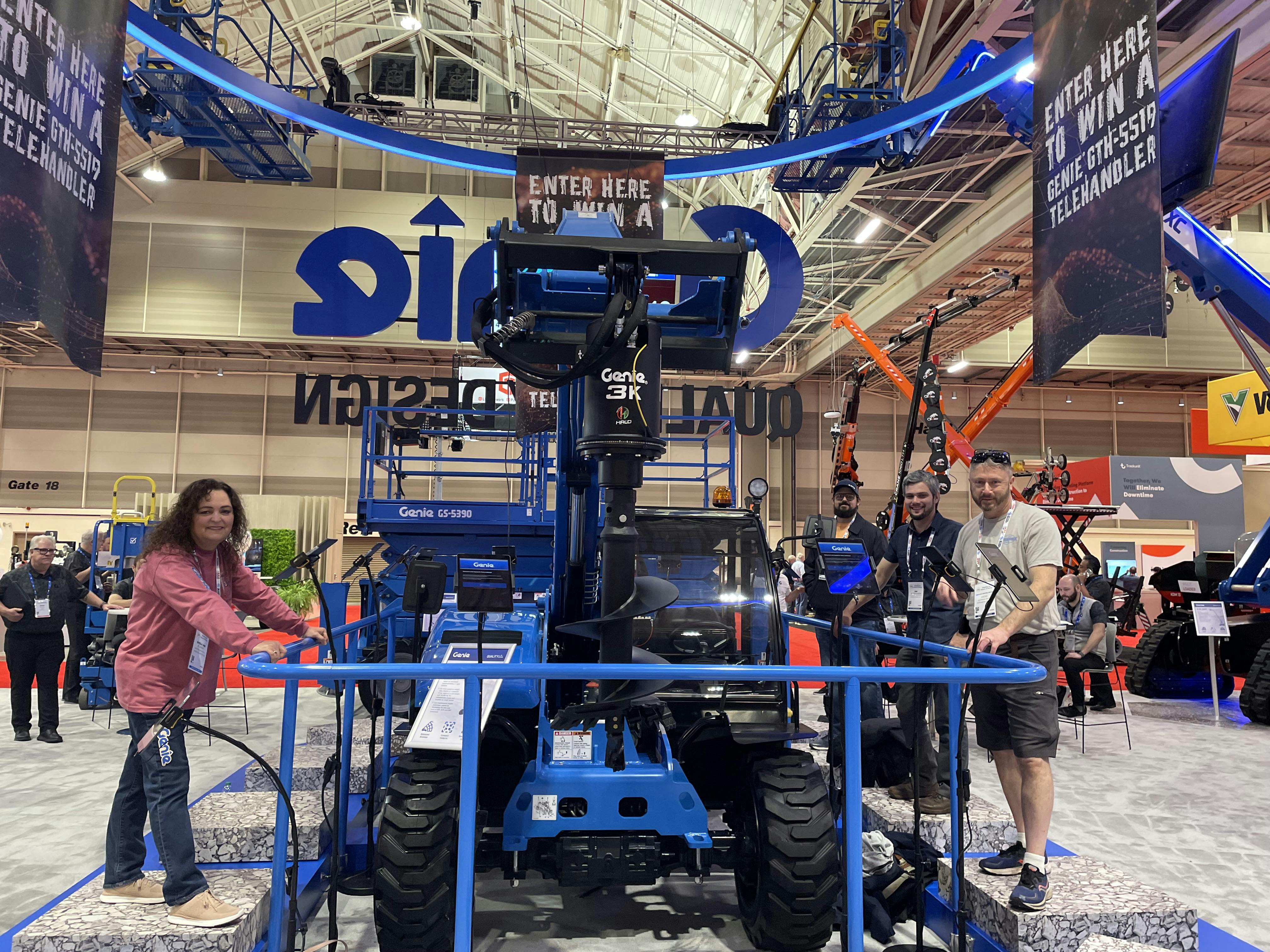 Genie Gives Away Telehandler to Endurance Contest Winner at ARA Show ...