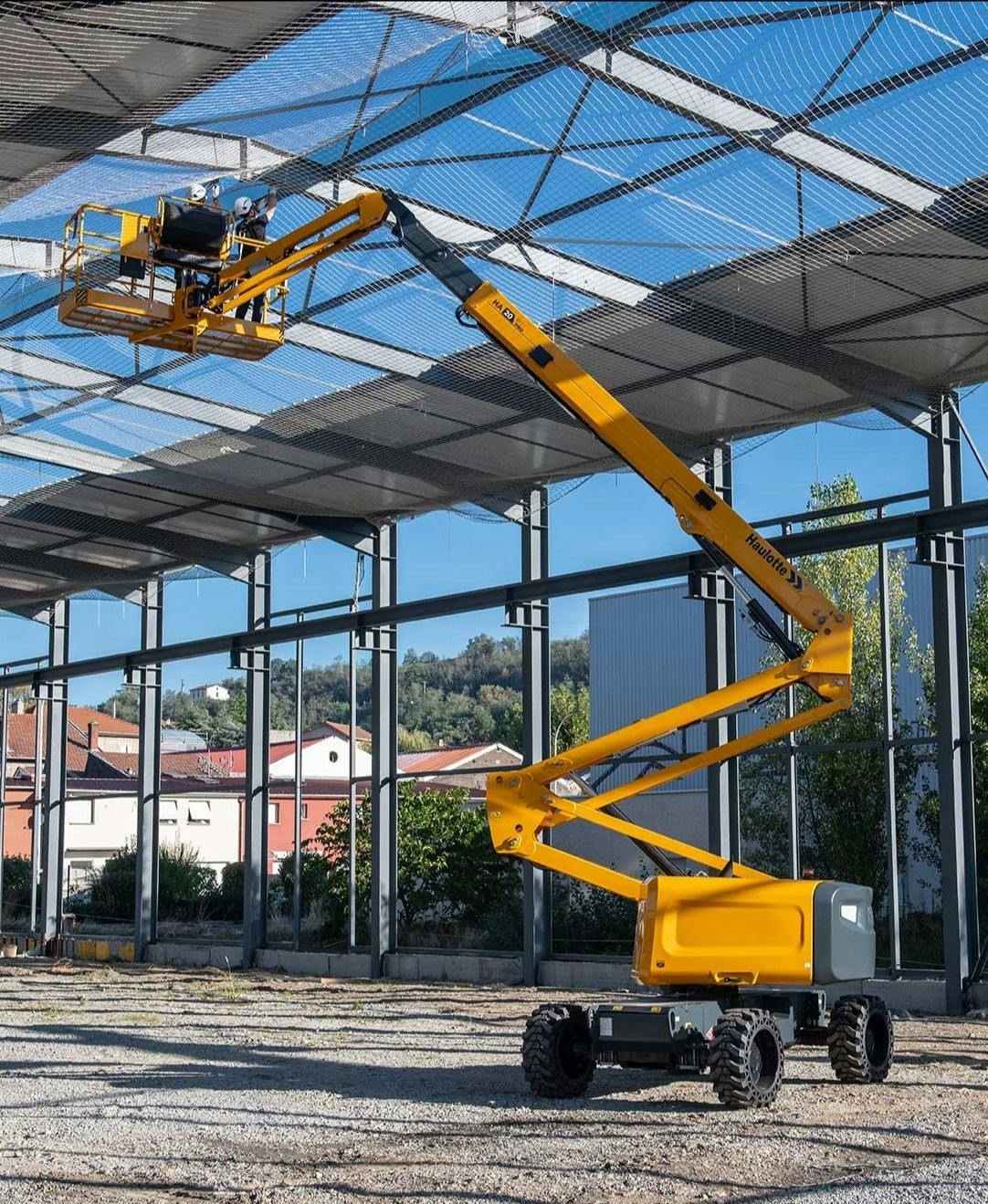 Haulotte’s Redesigned HA61 RTJ Pro Rough Terrain Articulating Boom Lift ...