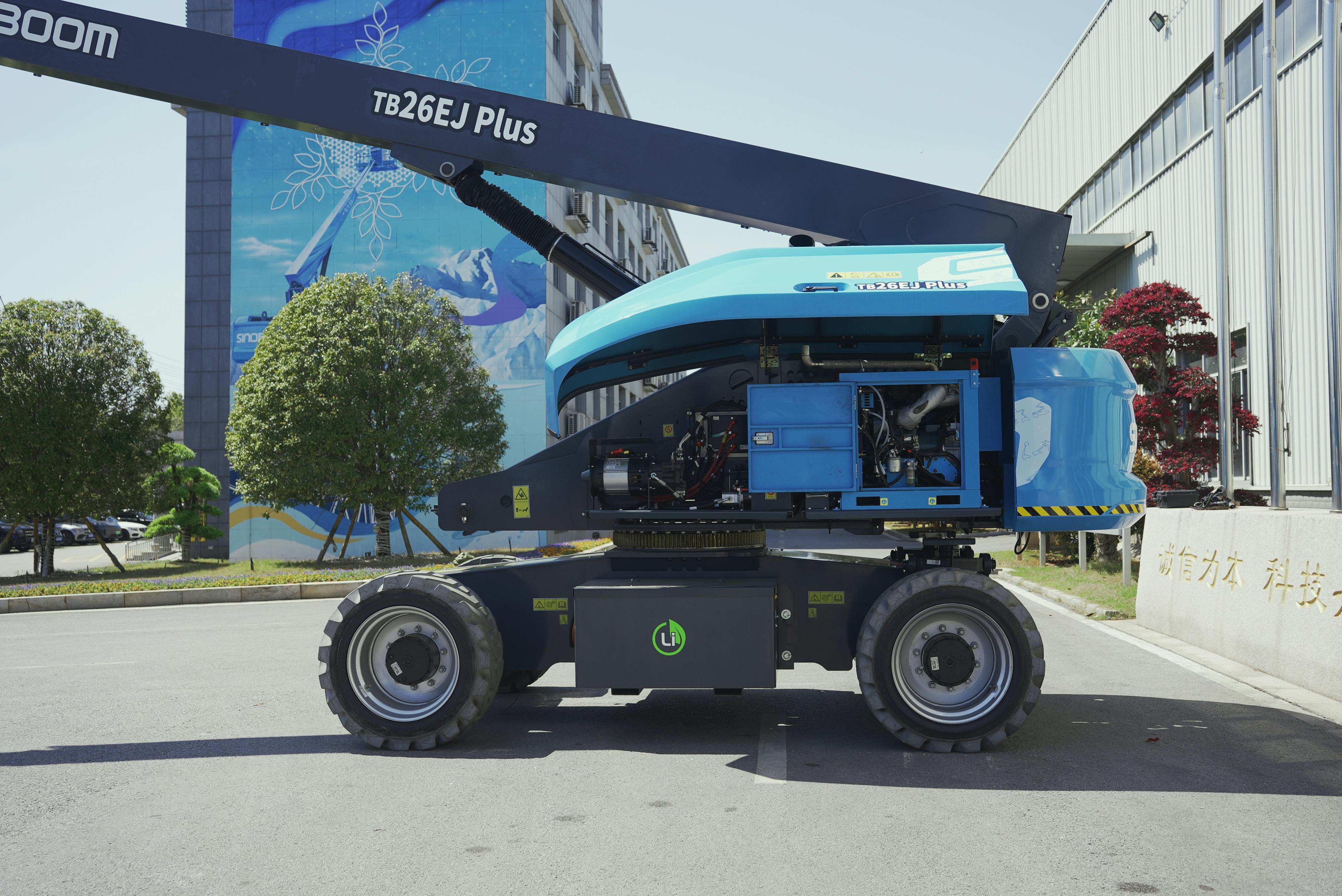 Sinoboom MEWP Range Extender Converts Electric Boom Lifts into Hybrid ...