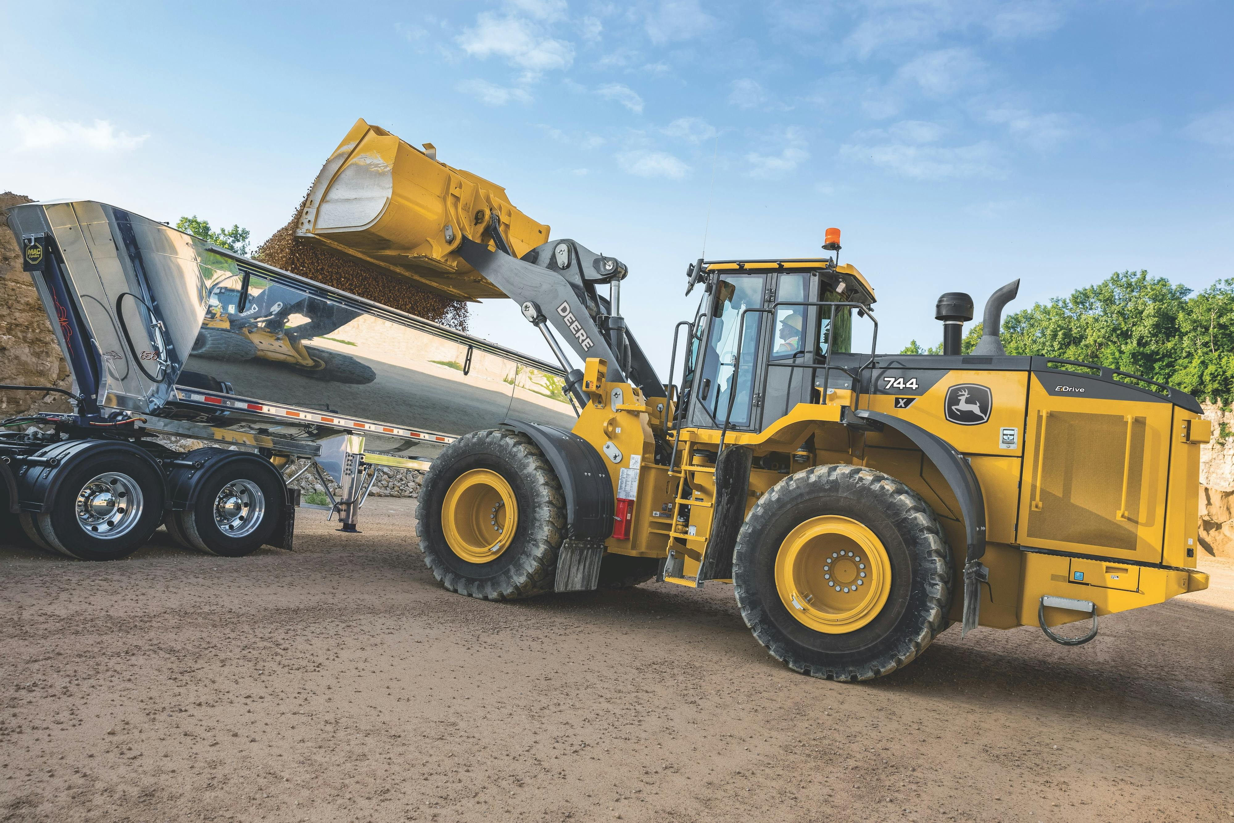 John Deere Rolls Out E-Drive Production Class Loader Offerings with the ...