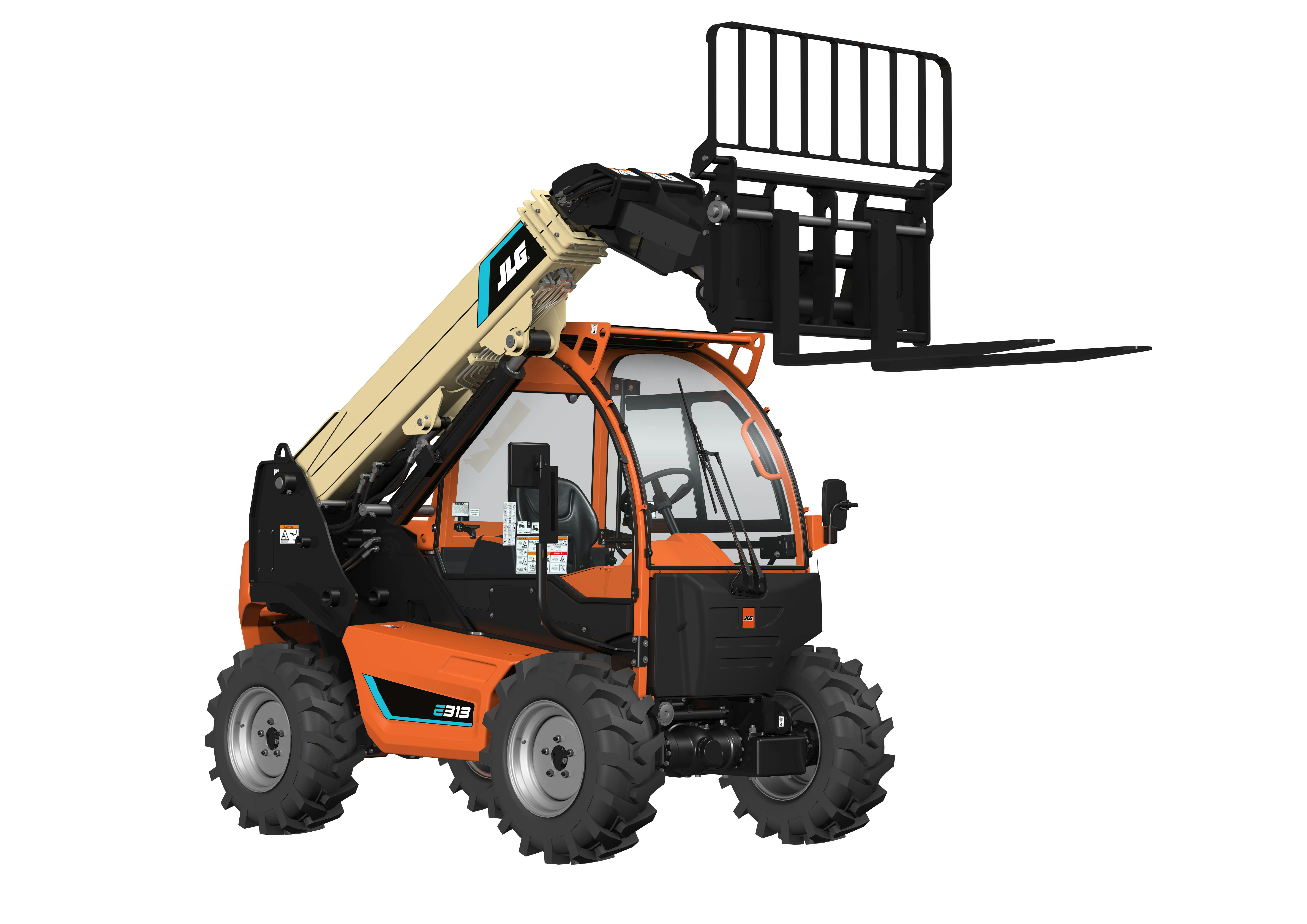 JLG’s New E313 Electric Telehandler Designed for All-Terrain and Off ...